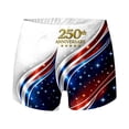 2026 Women's 4th of July Shorts American Flag High Waisted Red White ...