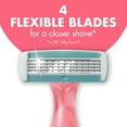 BIC Soleil Escape Women's Razors, 4 Blades, Citrus Scented Handles, 10 ...