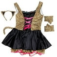 Boo! Inc. Flirty Feline Women's Halloween Costume Sexy Kitty Cat Kitten ...
