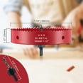 CERPXFF-Hole Saw 7 1/2 Inch, 32 mm Cutting Depth HSS Bi-Metal Hole Saw ...
