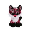 TY Beanie Boos - Exclusive Piper The Chevron Fox (Glittery Eyes) Small ...
