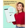 2 Pack Graph Paper Pad 11x17 for Blueprint Drawings, Drafting ...