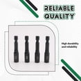 8pcs Tap Die Socket Adapter 1/4 Inch Hex Shank Machine Metric Plug ...
