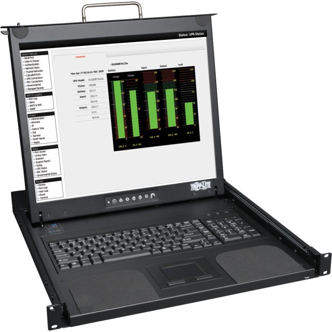 B021-000-19-SH Short-Depth Rackmount Console LCD - Walmart.com ...