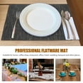 CIMAXIC Black Decorative Placemats, Anti-Scald, Fine Texture for Home ...