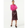 Scoop Women's Textured Cable Knit Sweater - Walmart.com Scoop Women's Textured Cable Knit Sweater - Walmart.com
