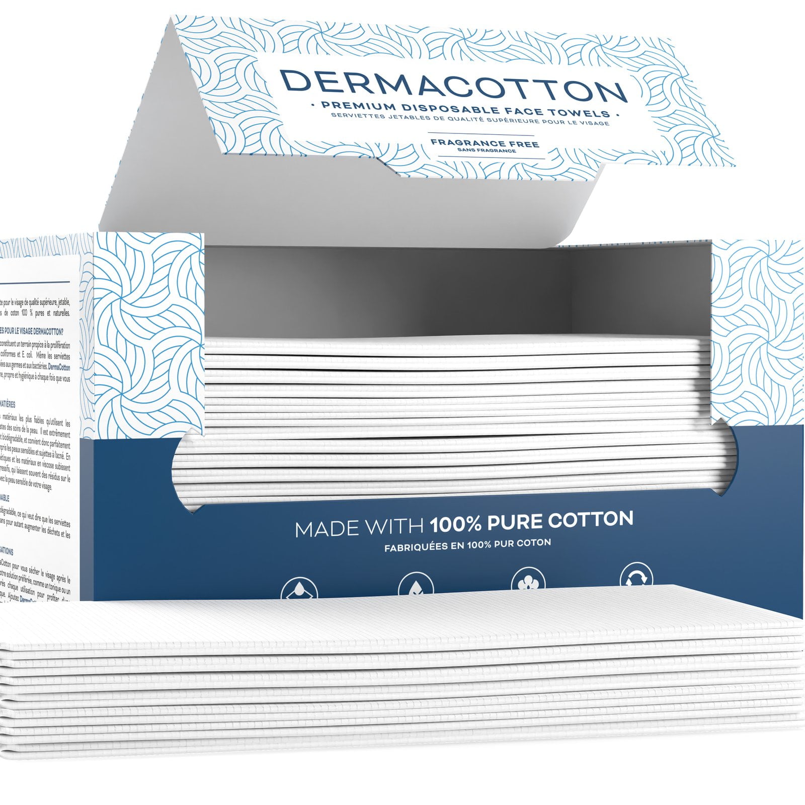 Click here for Dermacotton - 60 Disposable Cotton Towels - 100 Bi... prices