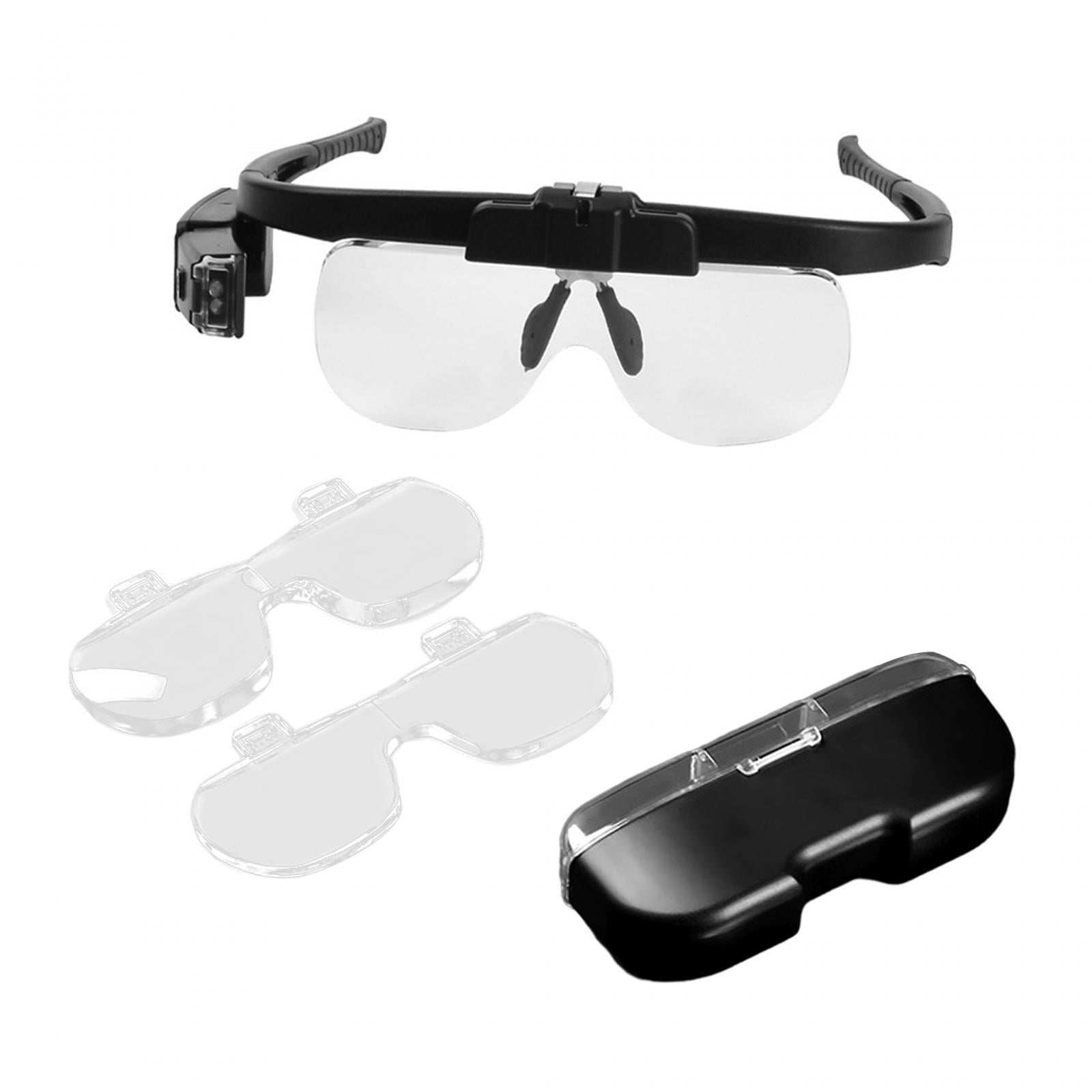 Cabezal de Lupa Yuyangstore Lupa para Ojos Doble Ojo Negro | Walmart en ...