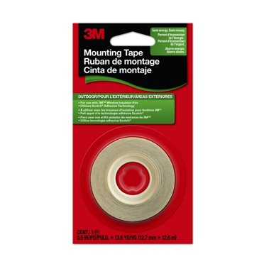 3M Outdoor Window Insulator Kit, Transparent Sealing, Double-Sided ...