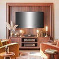 Black Grey Ombre TV Cover for 50 Inch Screen,Stretch Fabric Dustproof ...