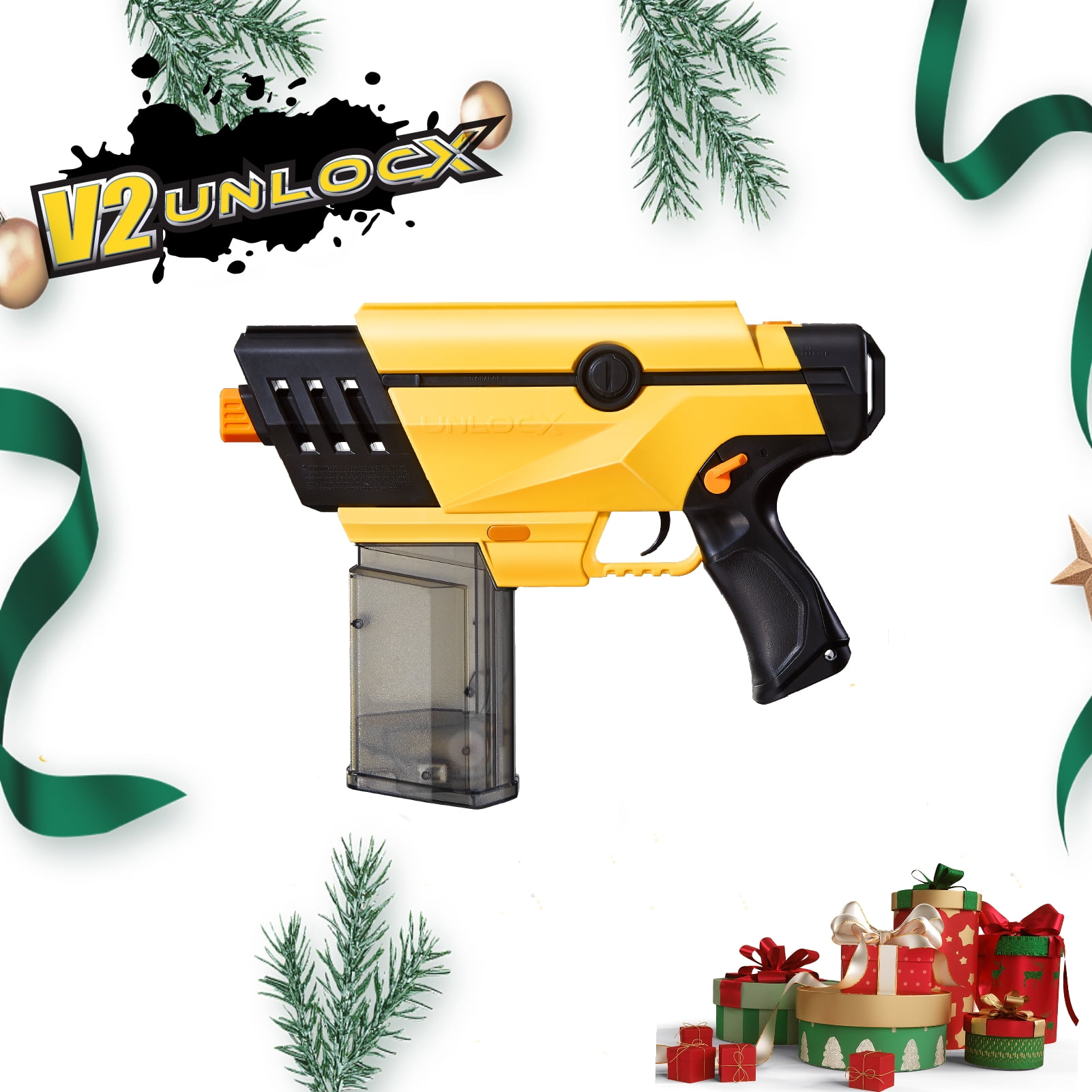Buy UnlocX Water Bead Blaster Kit - Fully Automatic Rechargeable Water ...