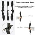 SHARROW Archery Takedown Recurve Bow and Arrow Set Left/Right Hand ...