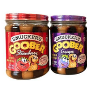 Smucker's Goober Grape Peanut Butter and Jelly Spread - 18oz (Pack of 2 ...
