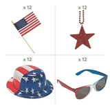 Patriotic Family Fun Kit, Apparel Accessories, Fourth of July, 120 ...