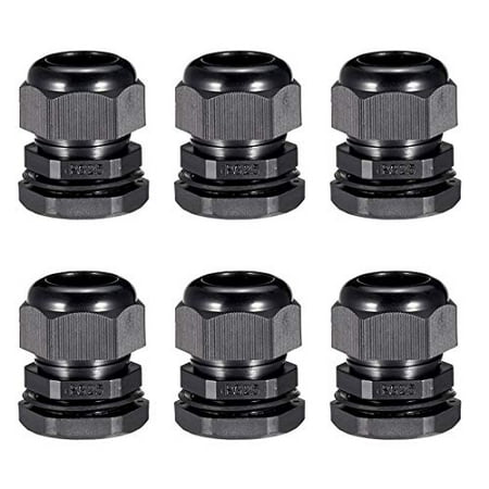 YXQ PG25 Waterproof Cable Gland Joints w Gasket Adjustable Lock Nut ...