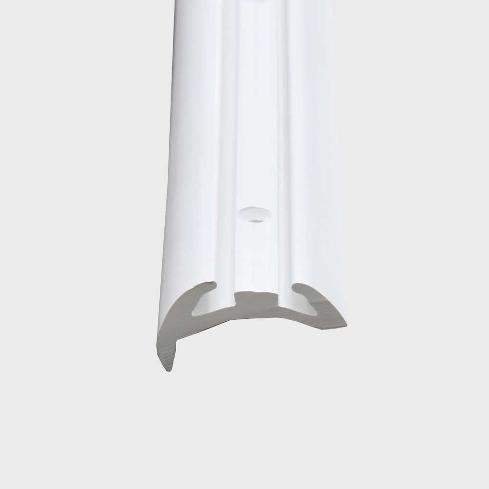 Taco Metals Boat Rub Rail V21-9677 | 2 x 1 Inch Rigid White (20 FT ...