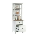 Sauder Cottage Road Engineered Wood Storage Tower in White Finish ...