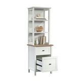 Sauder Cottage Road Engineered Wood Storage Tower in White Finish ...