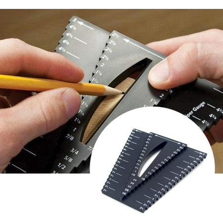 Caliper Gauge/Center Finder Woodworking 2 In 1 Caliper Gauge Center ...