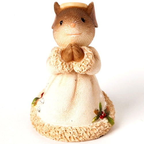 Christmas MOUSE ANGEL Polyresin Heart Of Christmas 4038671 - Walmart.com