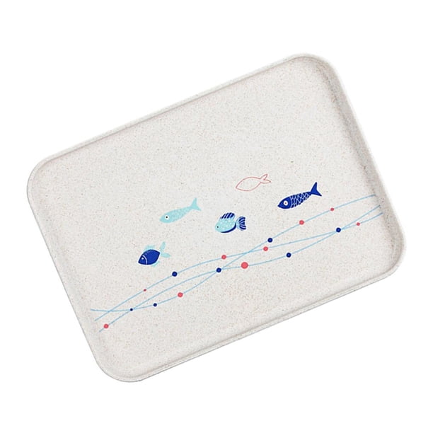 1 Piece Hotel Serving Trays Rectangle Melamine Plastic Tableware Hotel ...