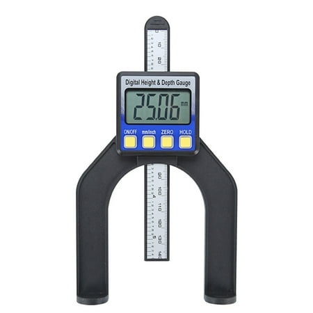 YERDGARY Digital Electronic Depth Gauge, Mini Height Gauge, Depth Gauge ...