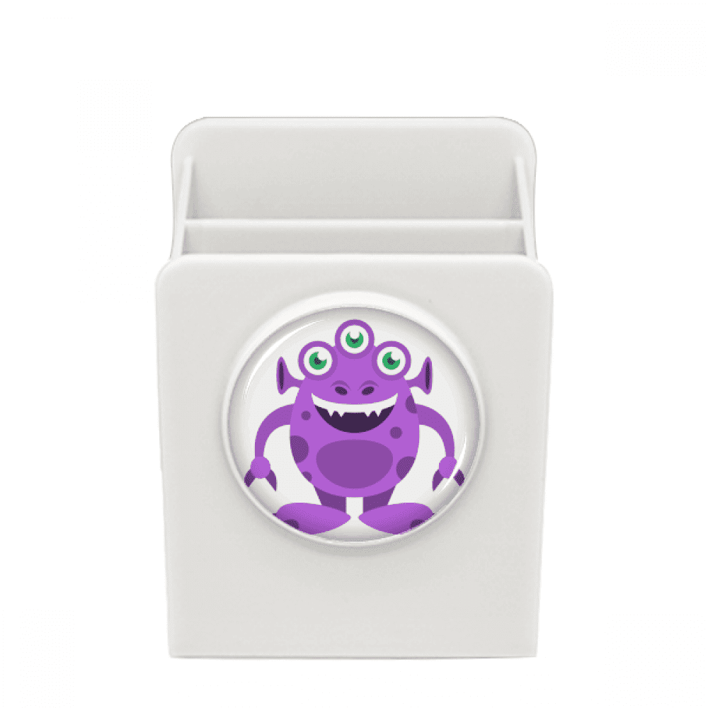 Universe Alien Monster Purple Alien Desk Pencil Holder Cup Pen ...
