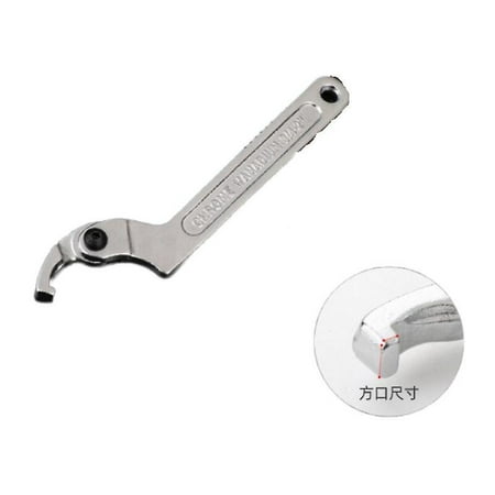 Water Meter Wrench Hook Head Multi-function Adjustable Wrench | Walmart ...