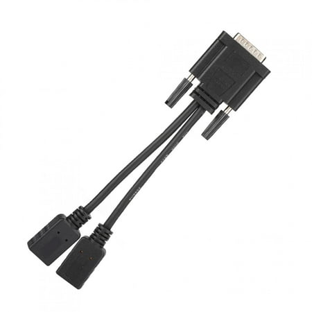 Gold-Plated Switch Splitter Copper Conversion Line, Dual Monitor Cable ...