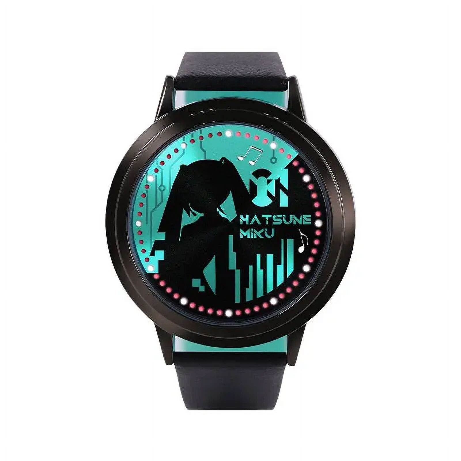 Reloj periférico de anime Hatsune Miku, creativo y lindo espejo ...
