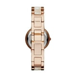 Fossil Women's Virginia Three-Hand Day-Date, Rose Gold-Tone Stainless ...