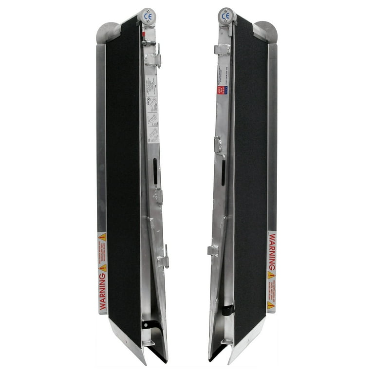 7ft X 30in Portable Multifold Wheelchair Ramp 800 Lb Weight Capacity
