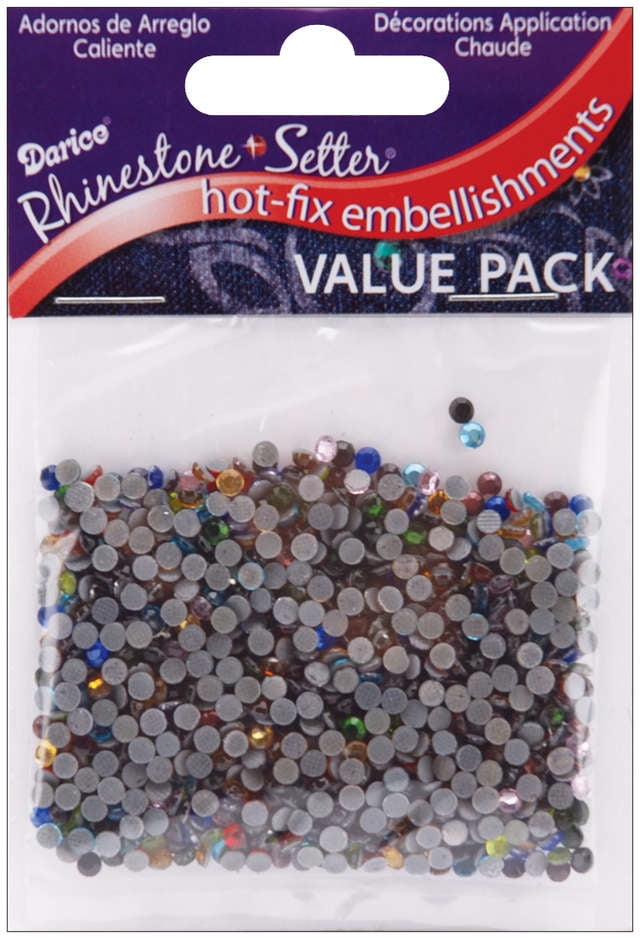 Rhinestone Setter Hot-Fix Glass Stones 3mm 1,000/Pkg-Multi | Walmart Canada