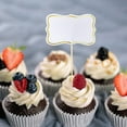 50Pcs Cake Signs Mini Chalkboard Food Signs Birthday Party Decorations ...