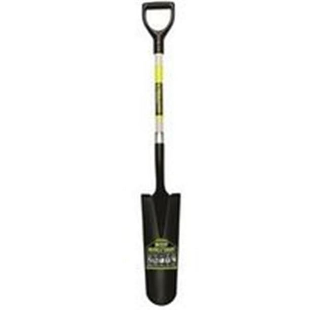 Seymour-Structron 49752 29" Safety Green Fiberglass Handle Spade Point ...
