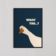 Affixzi Goose Wall Art, Quirky Bird Print, Minimalist Decor for Kitchen ...
