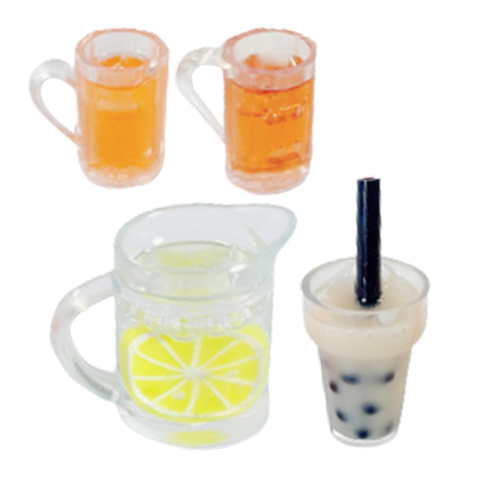 Miniature Drinks Bottle Toy House Play Foods Accessory Model for ...