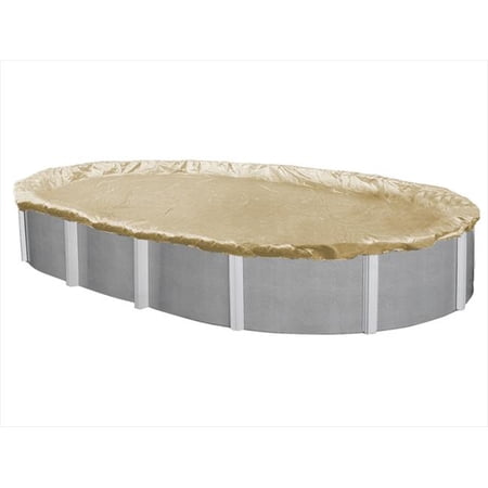 Robelle 311833-4 Premium Winter Cover for 18 ft. x 33 ft. Oval Above ...