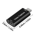 1080P 30Hz Video Capturing Card USB2.0 to HDTV Video Recorder for Game ...