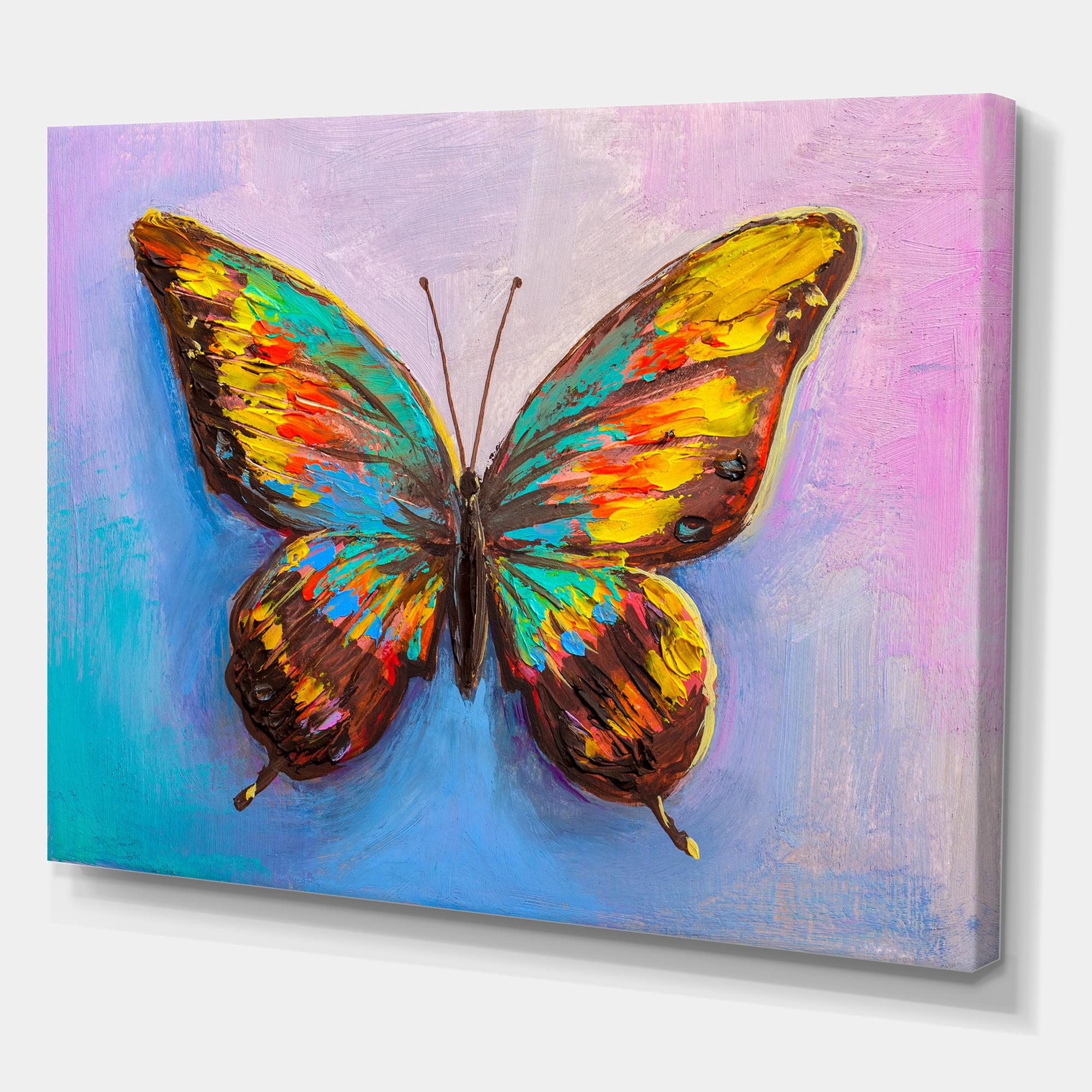Canvas Paintings Of Butterflies