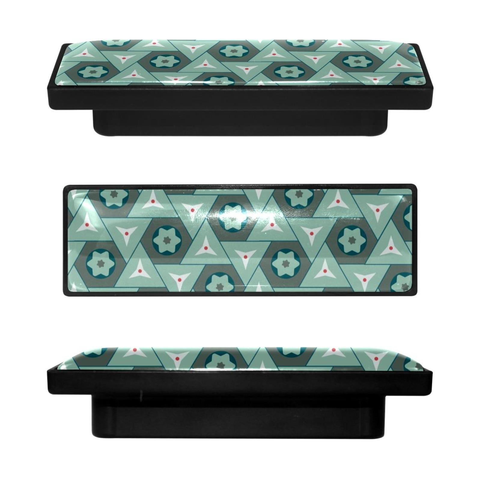 4 Pcs Rectangle Cabinet Handle Cupboard Knob Drawer Pulls Handle ...