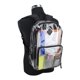 Eastsport Unisex Multi-Purpose Clear Backpack with Front Pocket and ...