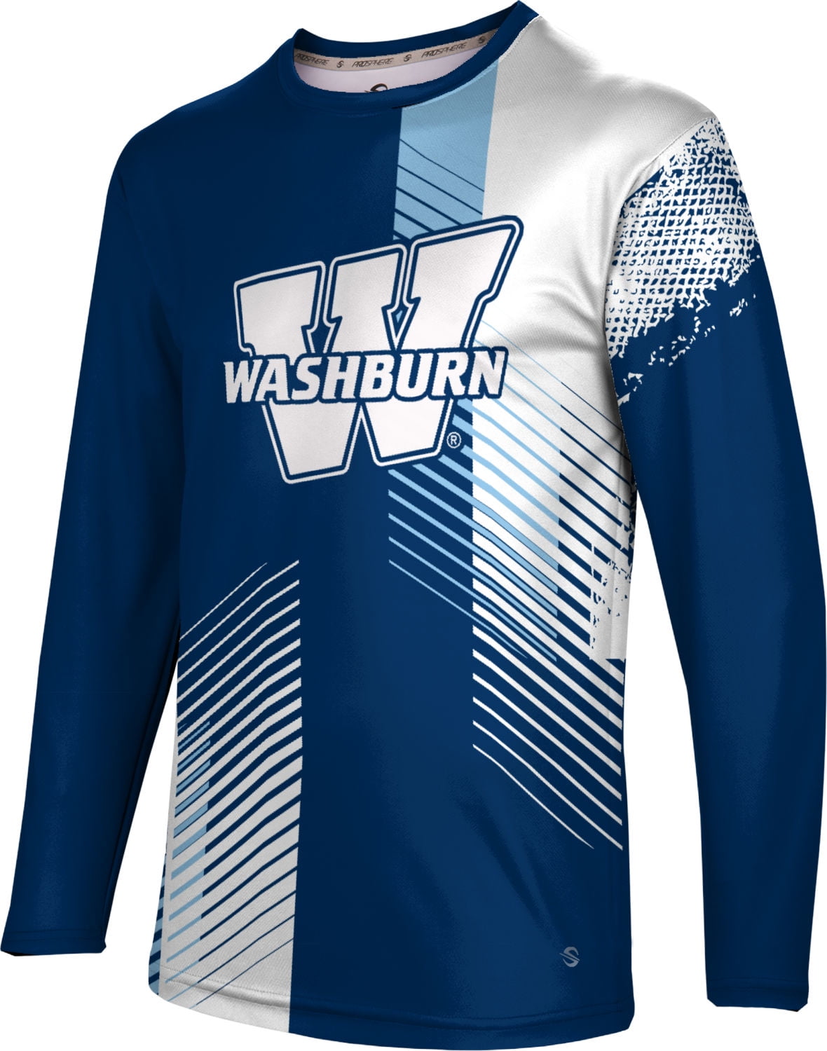 ProSphere Men's Washburn University Hustle Long Sleeve Tee (Apparel ...