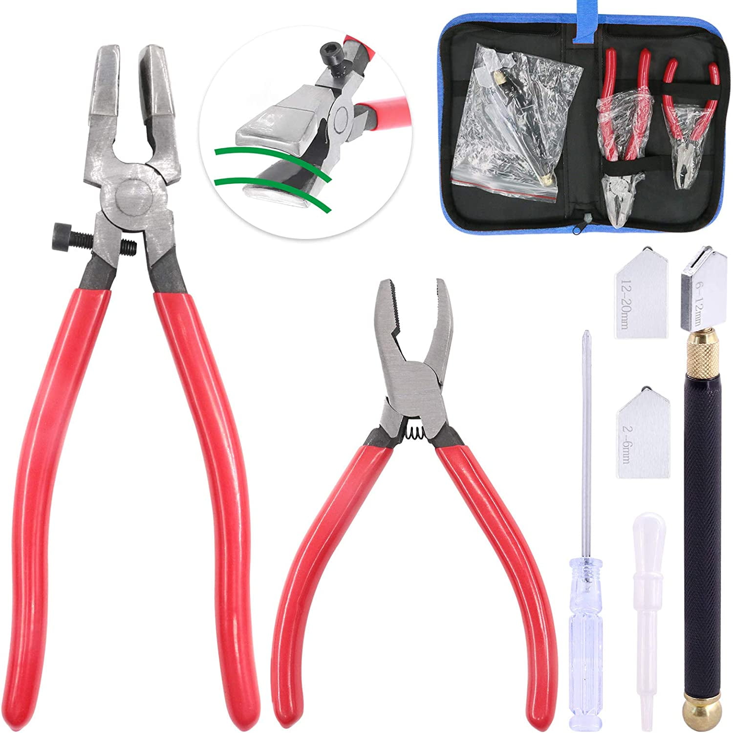 Click here for Nieqiuyun Pack Heavy Duty Glass Pliers With Glass... prices