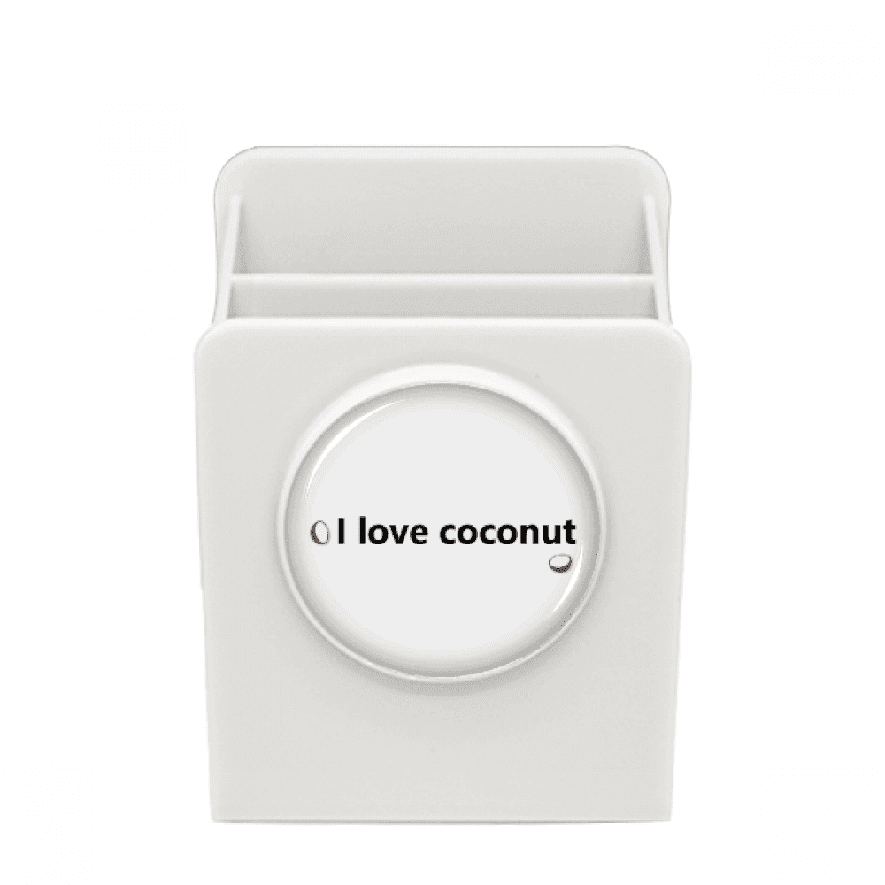 Love Seaside Coconut Juice Desk Pencil Holder Cup Pen Organizer ...