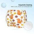 Girls Underwear, Cartoon Cute Squirrel Maple Leaf Cute Soft Breathable ...