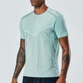 Big & Tall Men's Short Sleeve Athletic T-Shirts Quick Dry Mesh Training ...