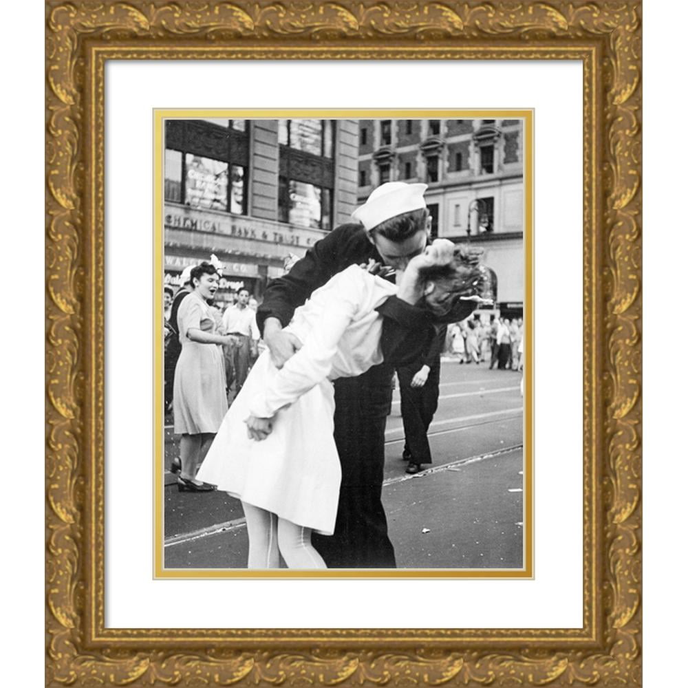 Jorgensen, Victor 15x18 Gold Ornate Wood Framed with Double Matting ...