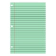 1Pack 60 Sheets Loose Leaf Paper 8x11in, 2 Colors Lined Paper College ...