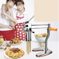Manual Noodle Maker, Stainless Steel Handmade Noodle Maker with 7 Molds ...